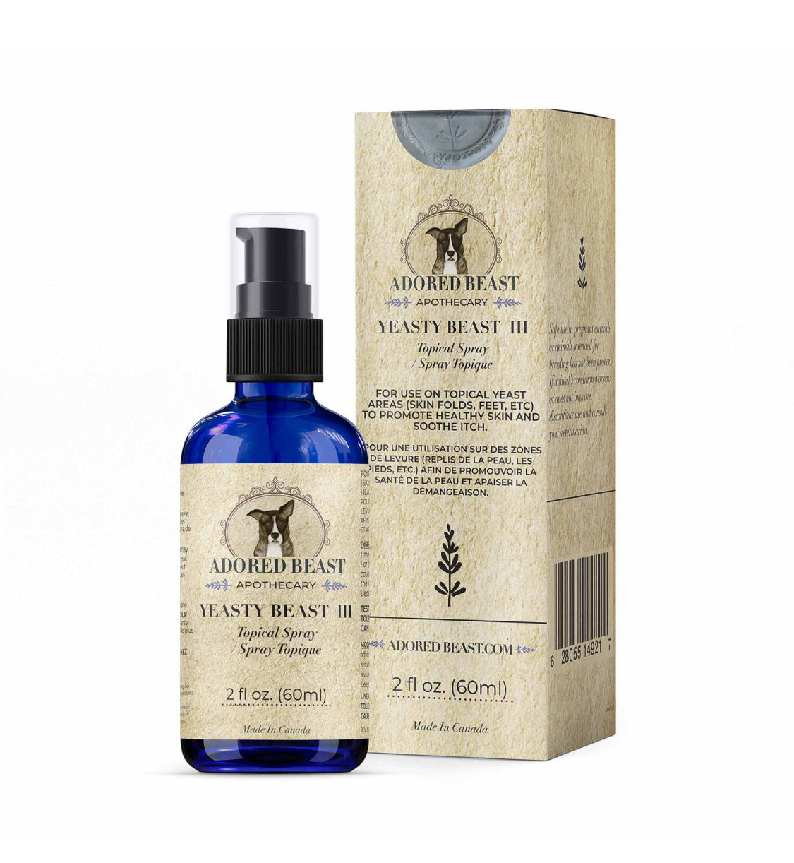 Yeasty Beast | Topical Spray for Dogs – The Fern and The Fox